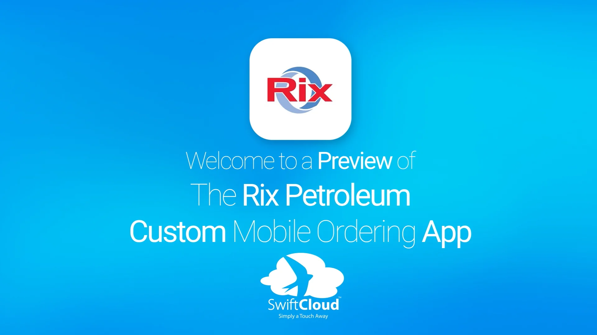 Rix Petroleum - Mobile App Preview - RIX8639W on Vimeo