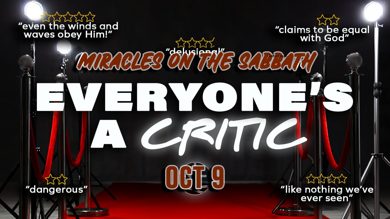 Everyone's a Critic | Miracles on the Sabbath - October 9th on Vimeo