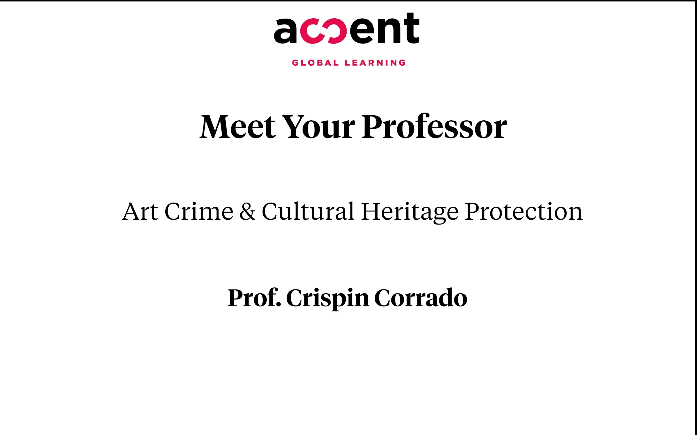 UCEAP Art Crime and Culture Heritage Protection - UC Rome Study Center