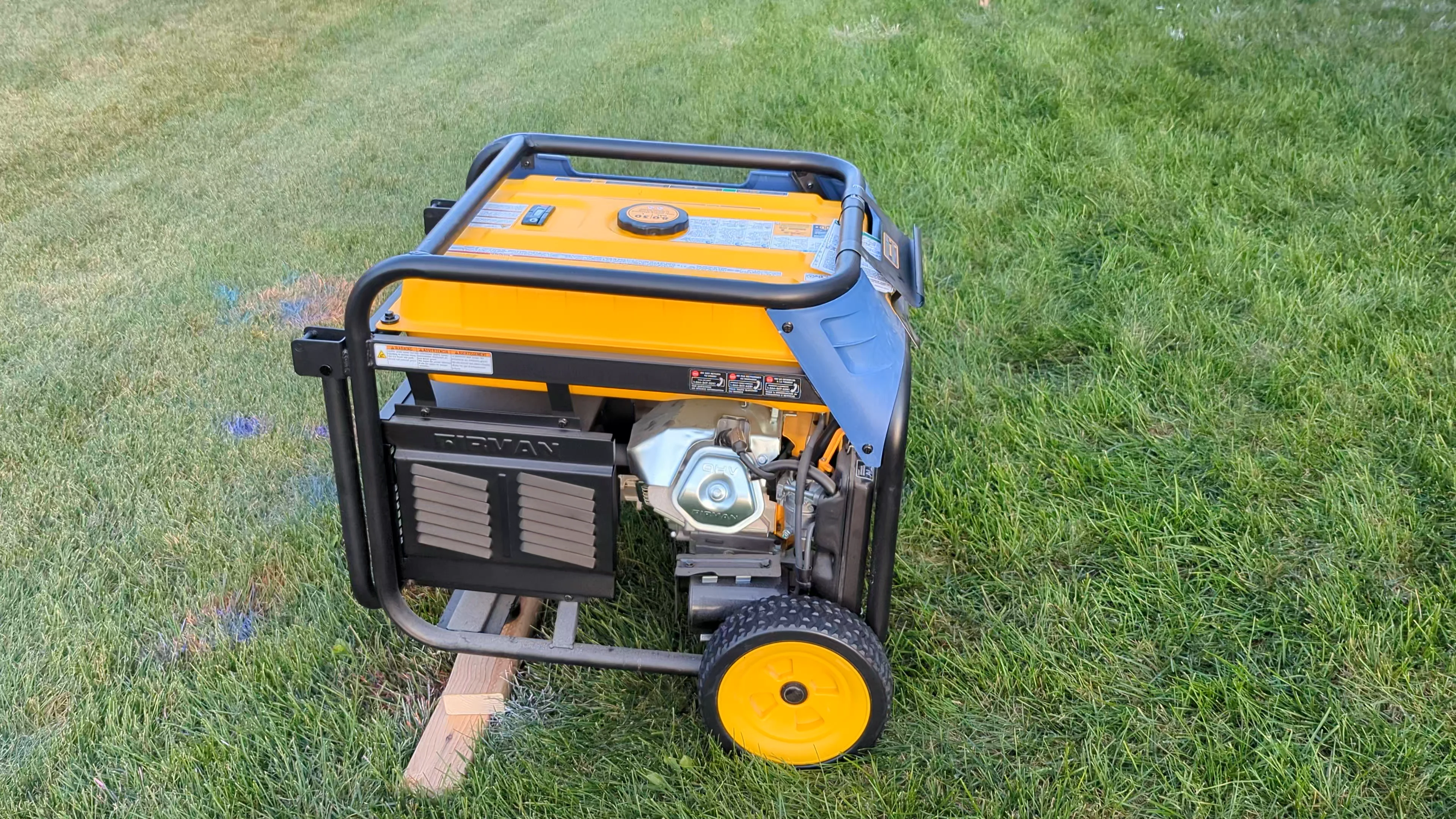 Generator walk around-no load-surging on Vimeo