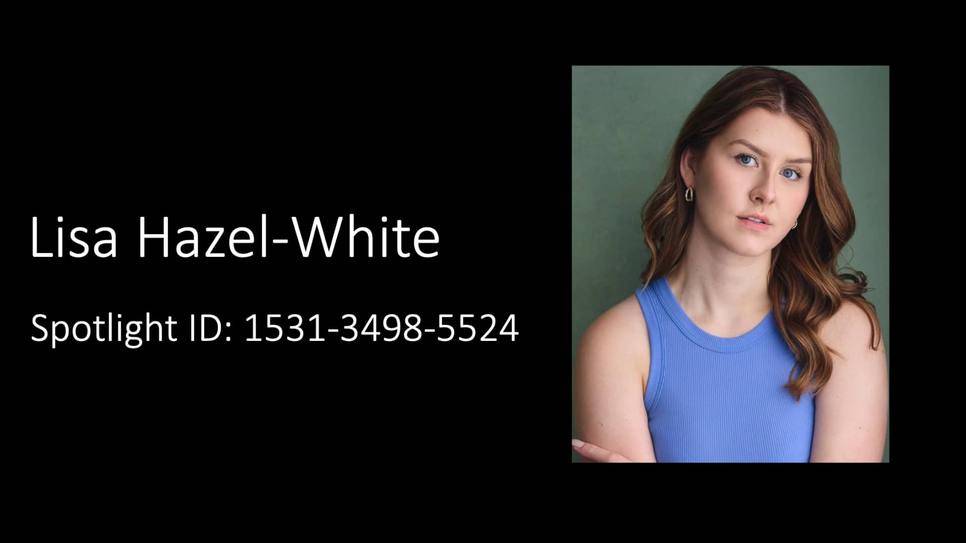 Lisa Hazel-White Showreel.mp4 on Vimeo