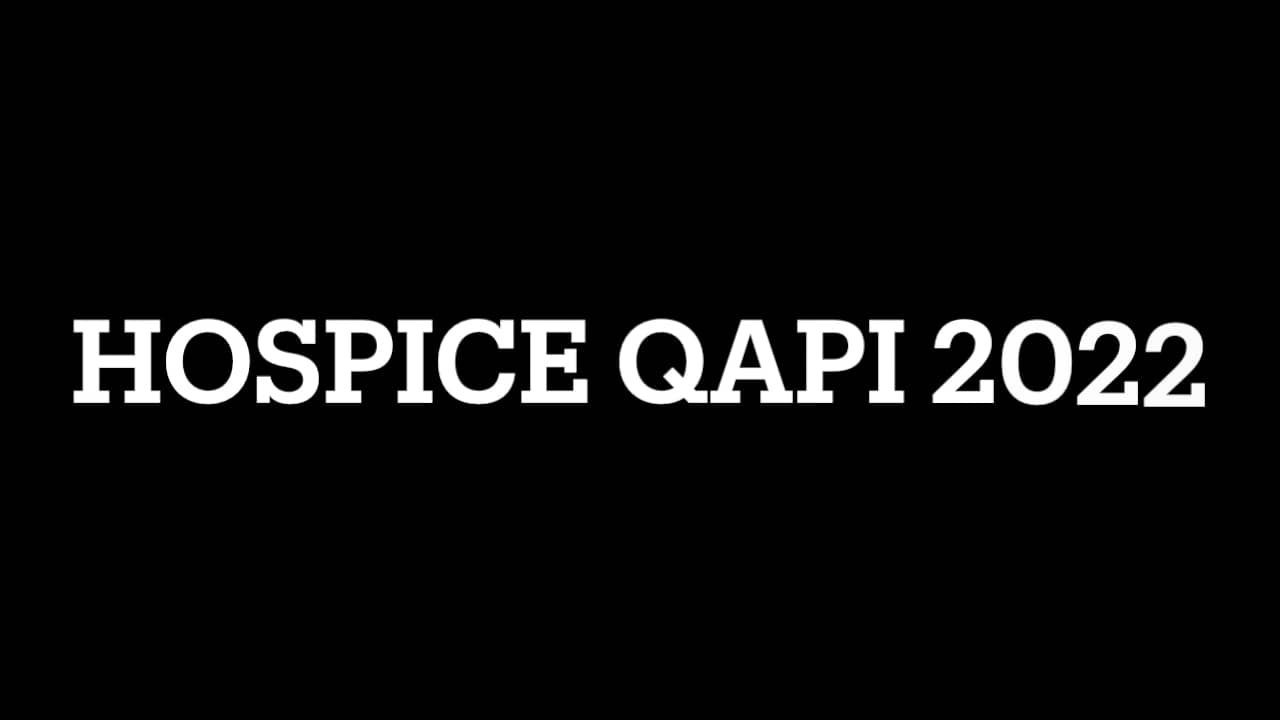 Hospice QAPI 2022 on Vimeo