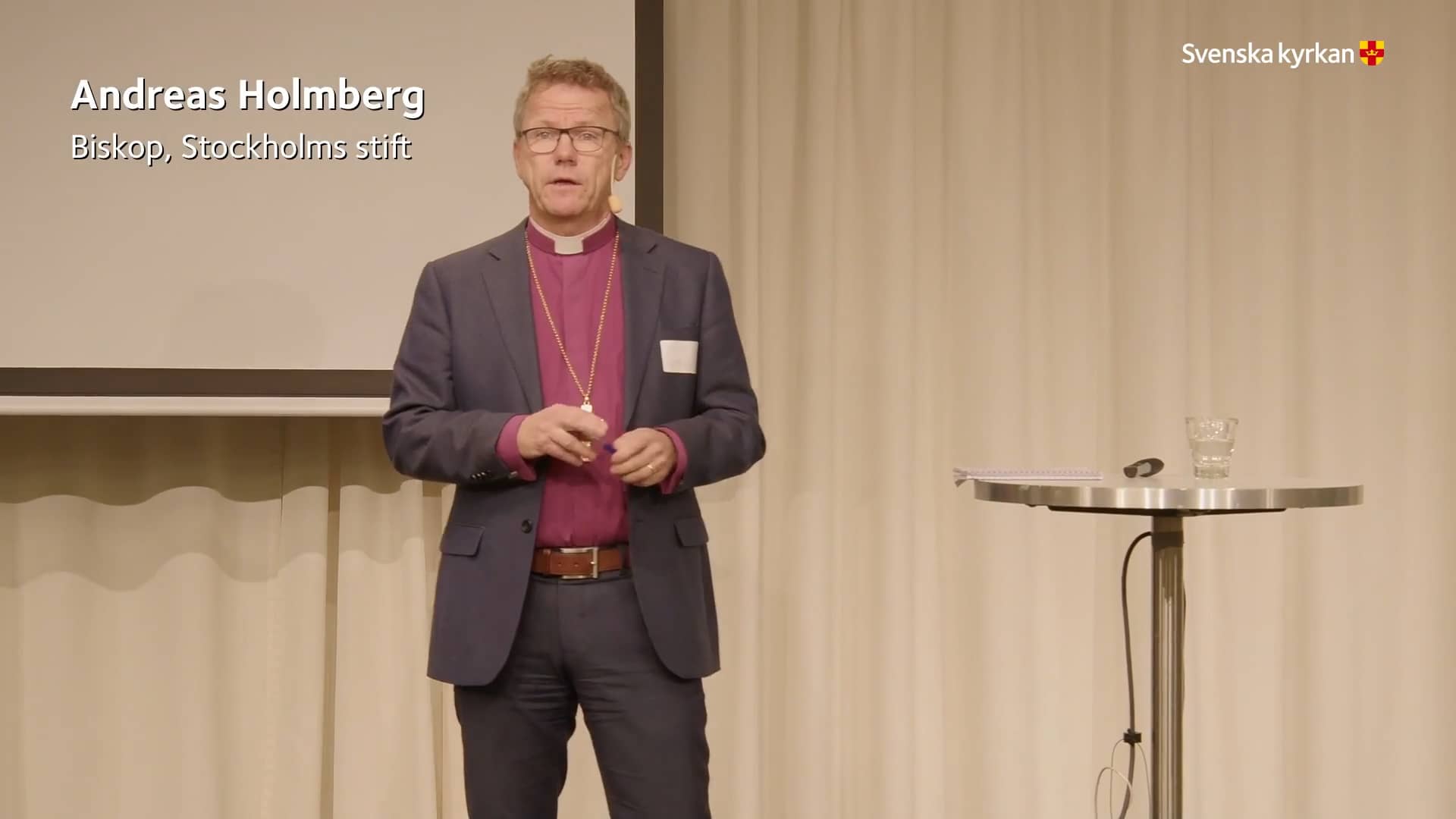 Biskop Andreas Holmberg - Avslutning on Vimeo