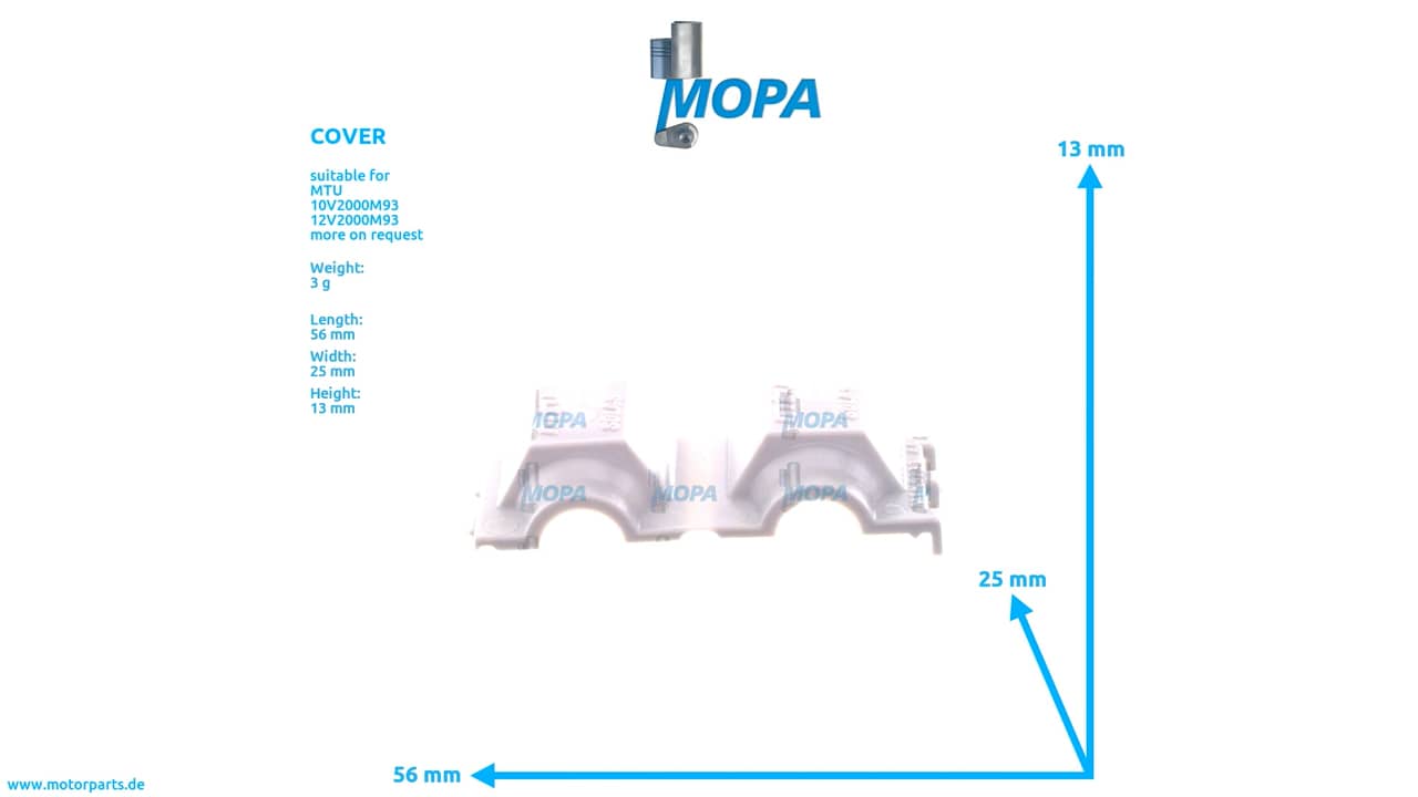 735233000100 - MOPA COVER suitable for MTU engines on Vimeo