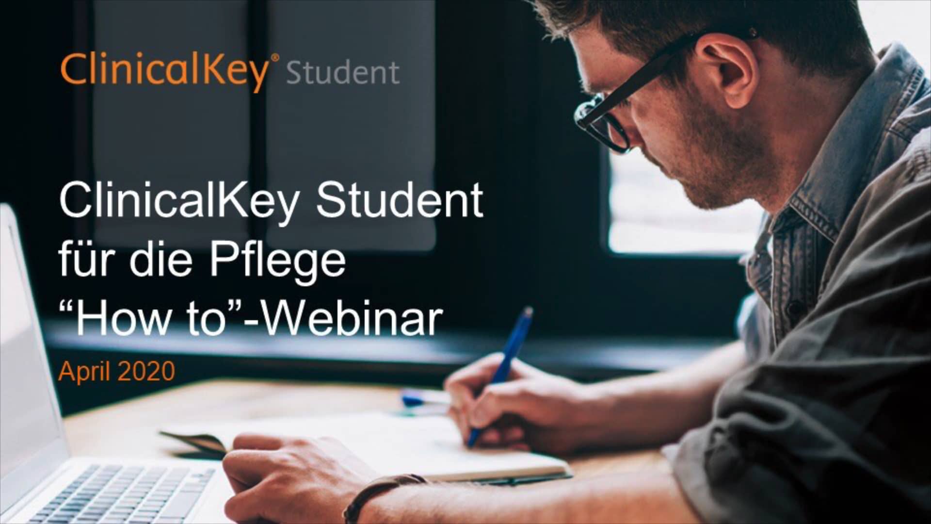 ClinicalKey Student für die Pflege | "How to"-Webinar zu Registrierung ...