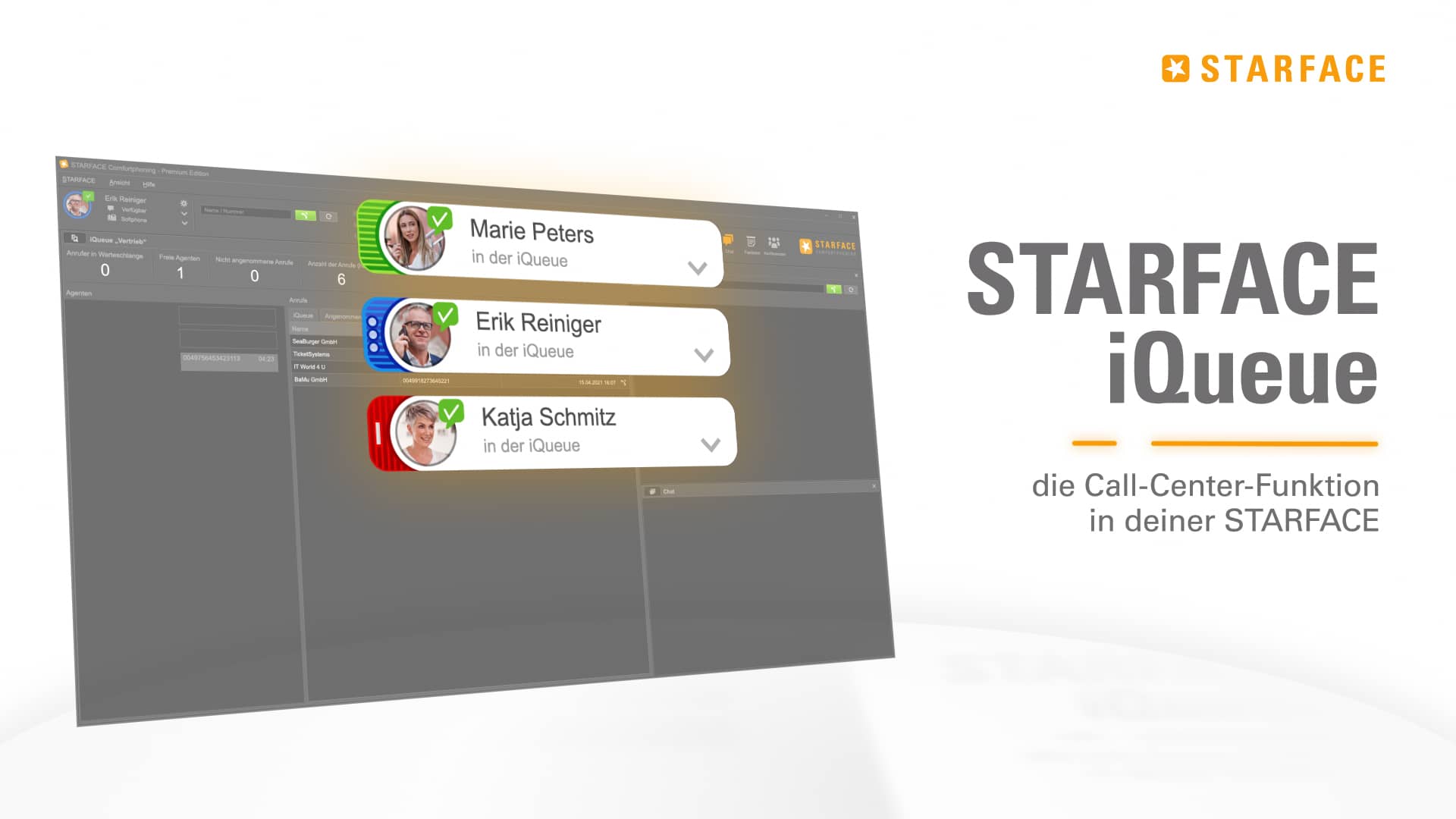 STARFACE iQueue - die integrierte Call-Center-Funktion in deiner ...