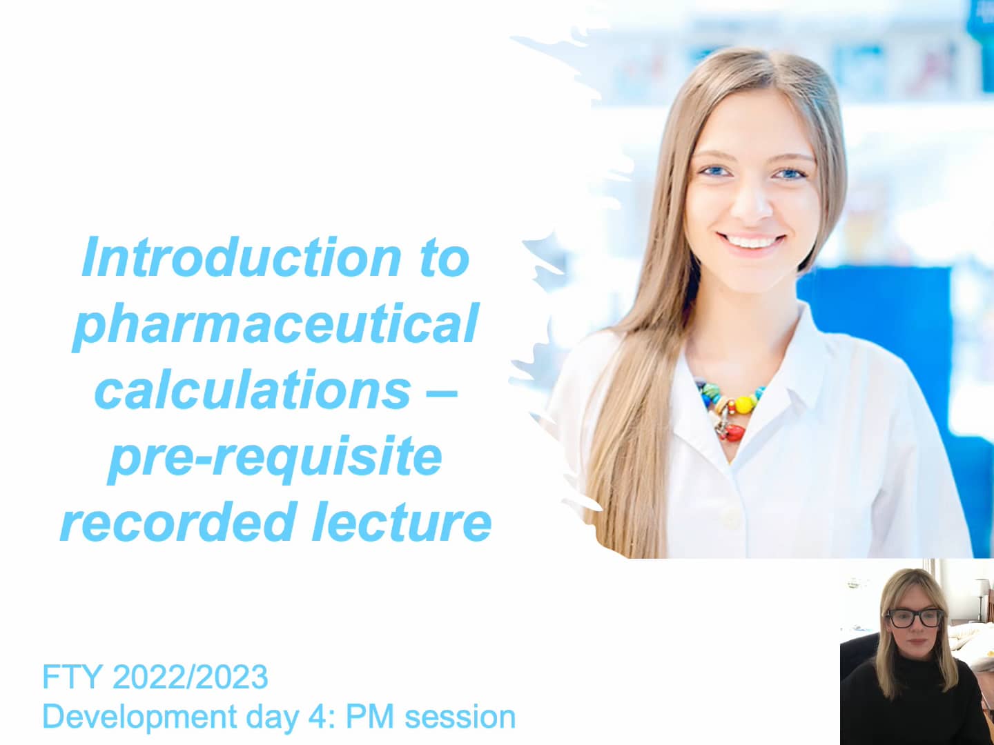 DD4 PM - Pre-requisite recorded lecture on Vimeo