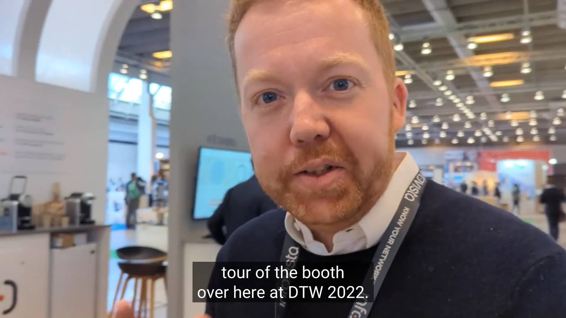 DTW 2022 - Tour of Infovista booth by Andrew Baldock on Vimeo