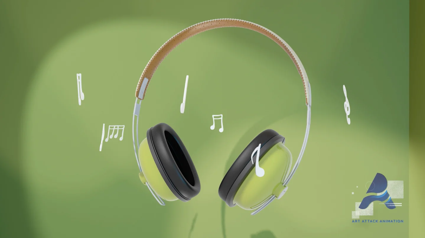 Panasonic Headphone | Product Film | 3D Animation| Promo | 3D Motion ...