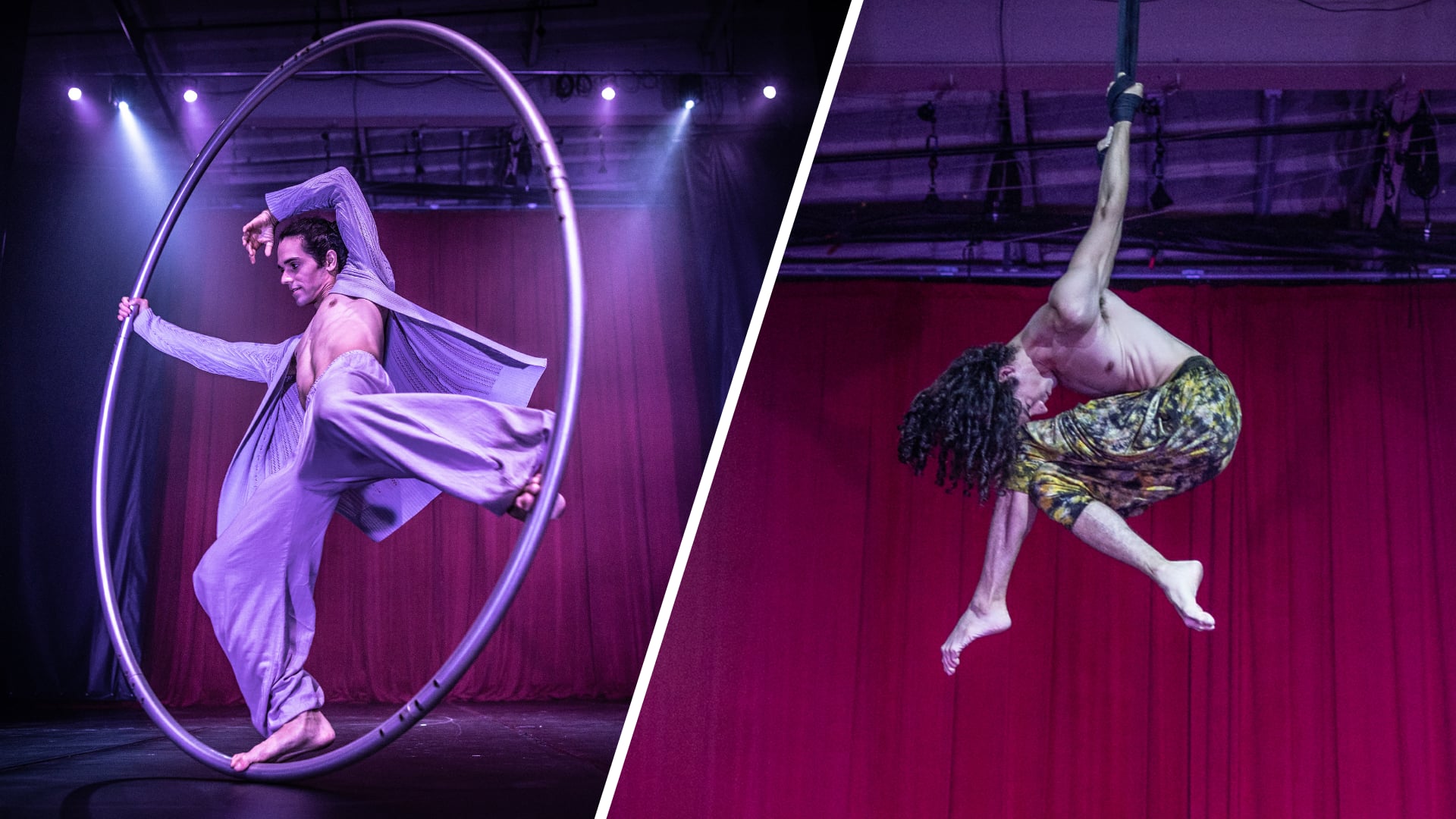 Alex Oliva - Straps & Cyr Act Clips on Vimeo