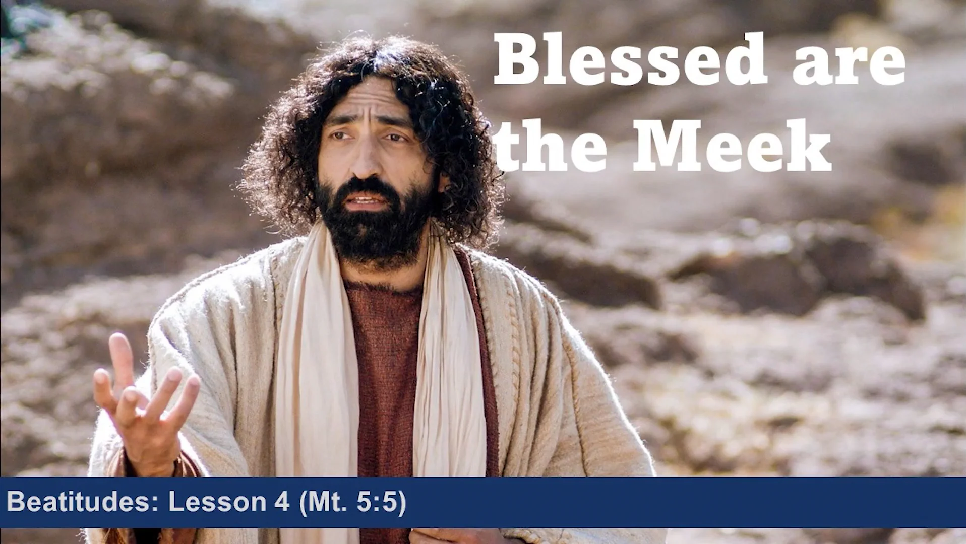 The Beatitudes - 4 Of 10 - The Meek on Vimeo
