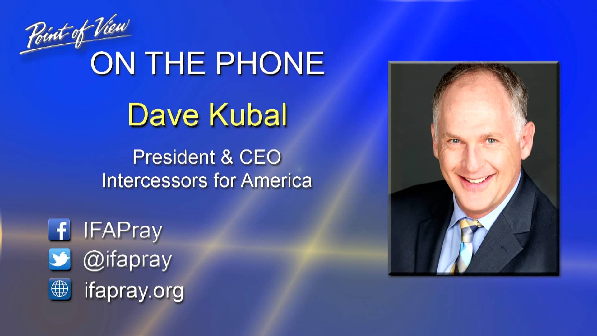 Point of View Livecast - Tuesday, October 11, 2022 - Dave Kubal ...