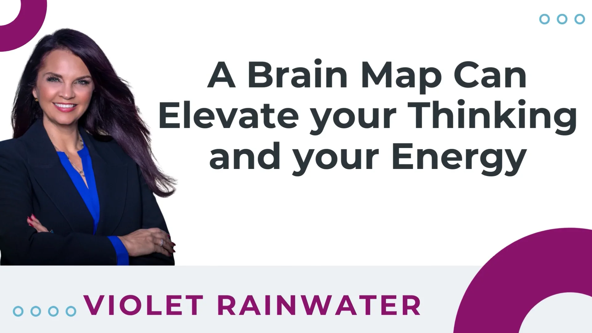 A Brain Map Can Elevate your Thinking and your Energy on Vimeo