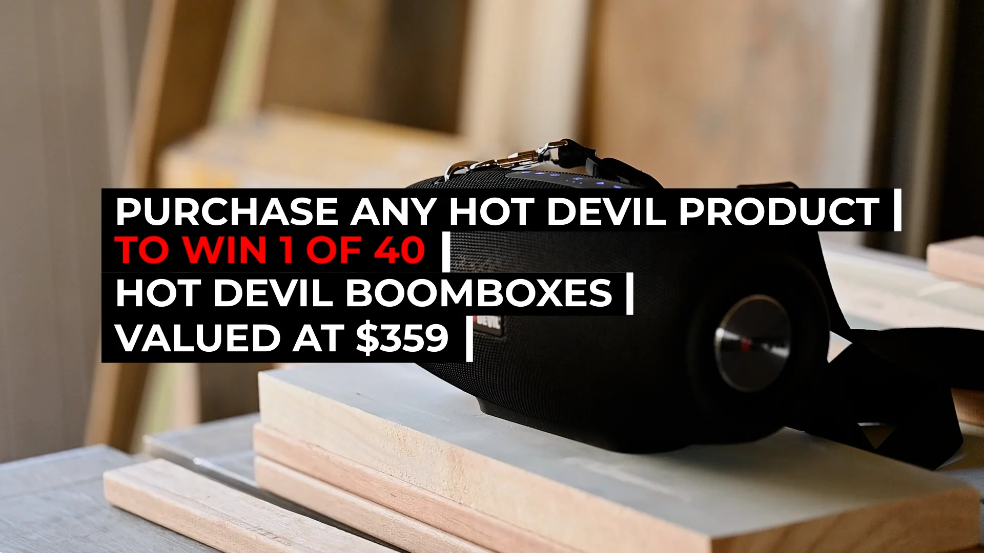 Hot Devil Boombox on Vimeo