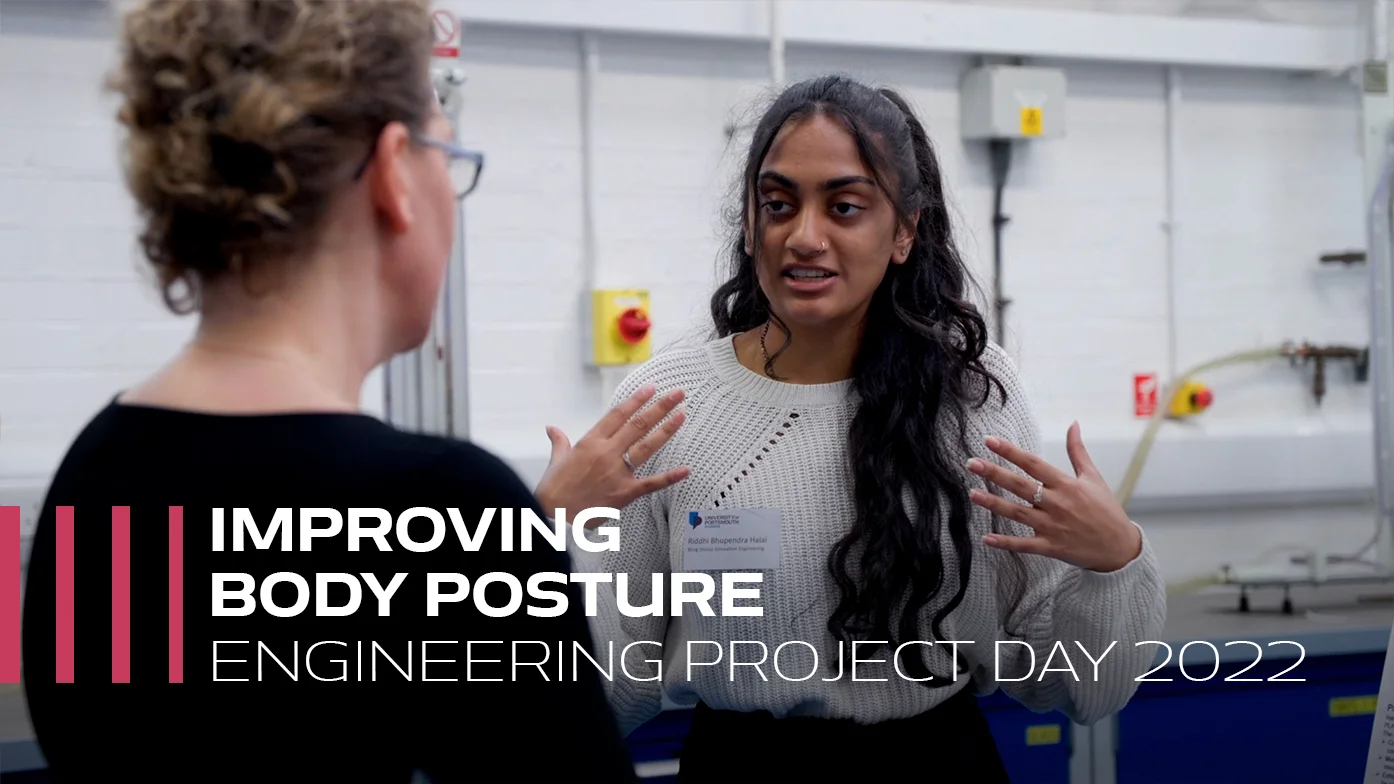 Engineering Project Day 2022 | Improving body posture on Vimeo