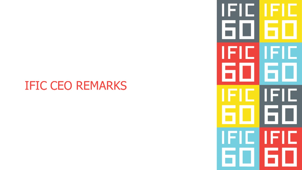 IFIC - 2022 Annual Leadership Conference - IFIC CEO Remarks on Vimeo