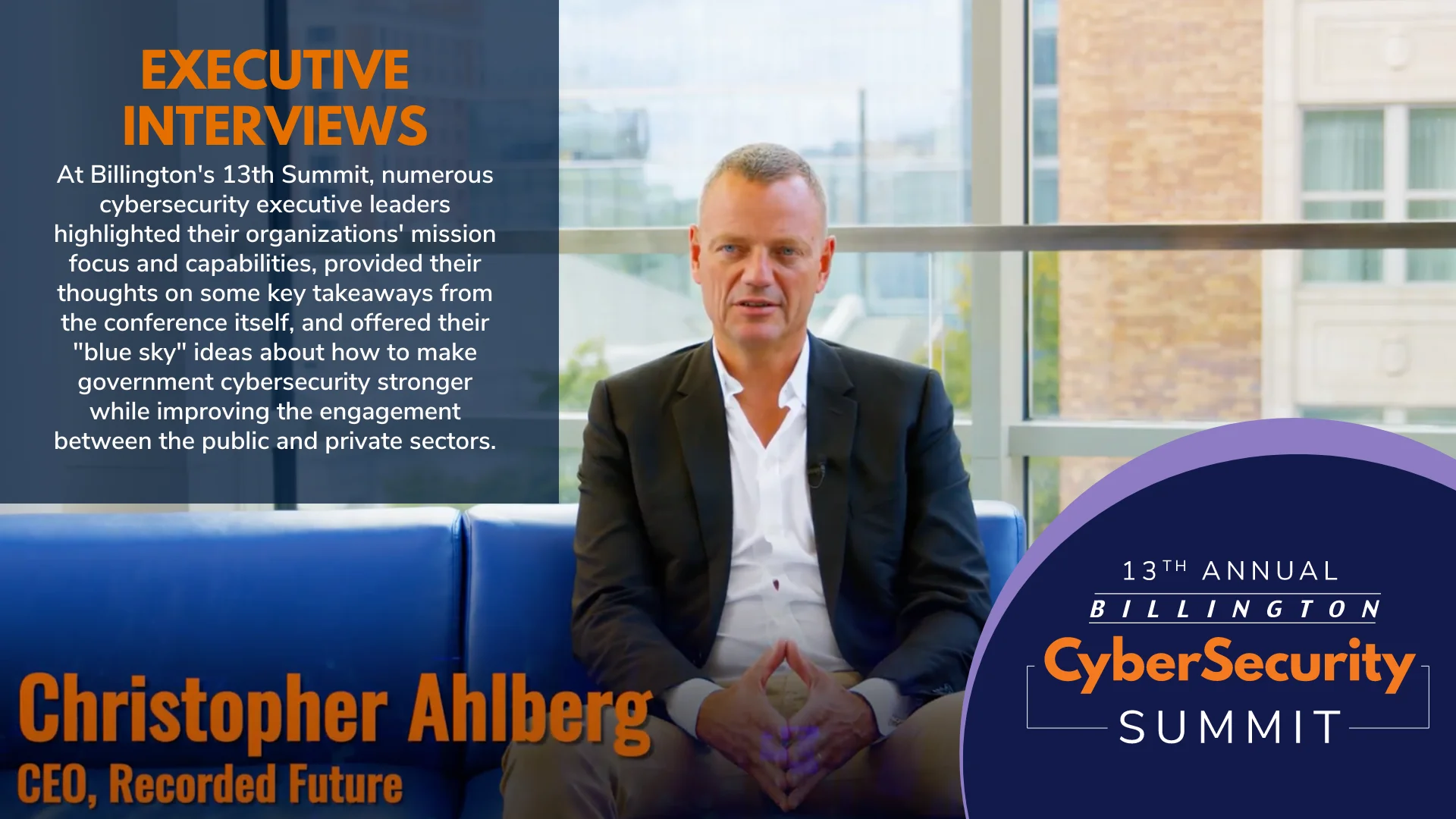2022 Executive Interview with Christopher Ahlberg on Vimeo