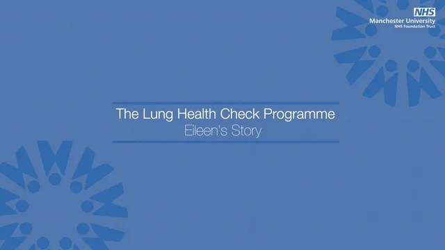 Lung Health Check Programme - Eileen's Story