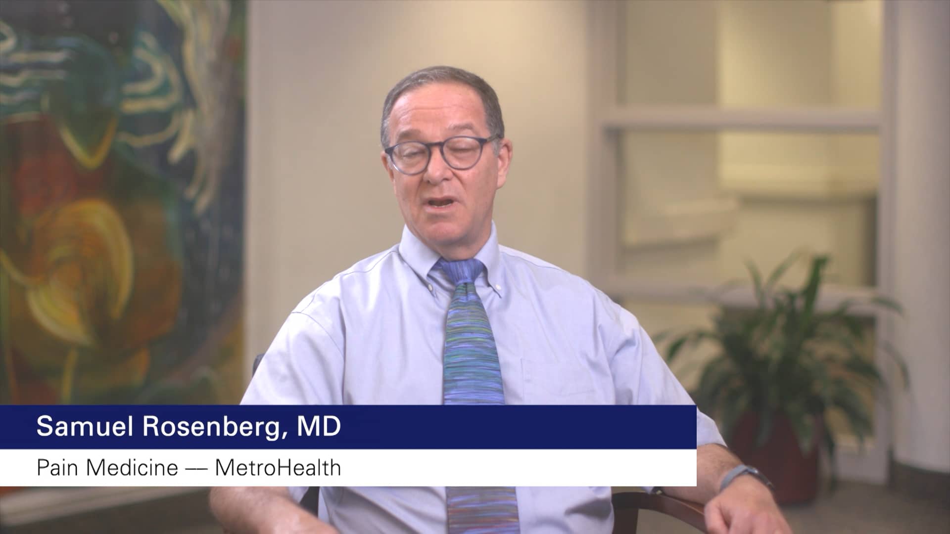 Samuel K. Rosenberg, MD – New Approaches to Neck and Back Pain (Spanish) on Vimeo