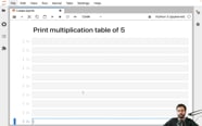 Multiplication Table In Python Scaler Topics