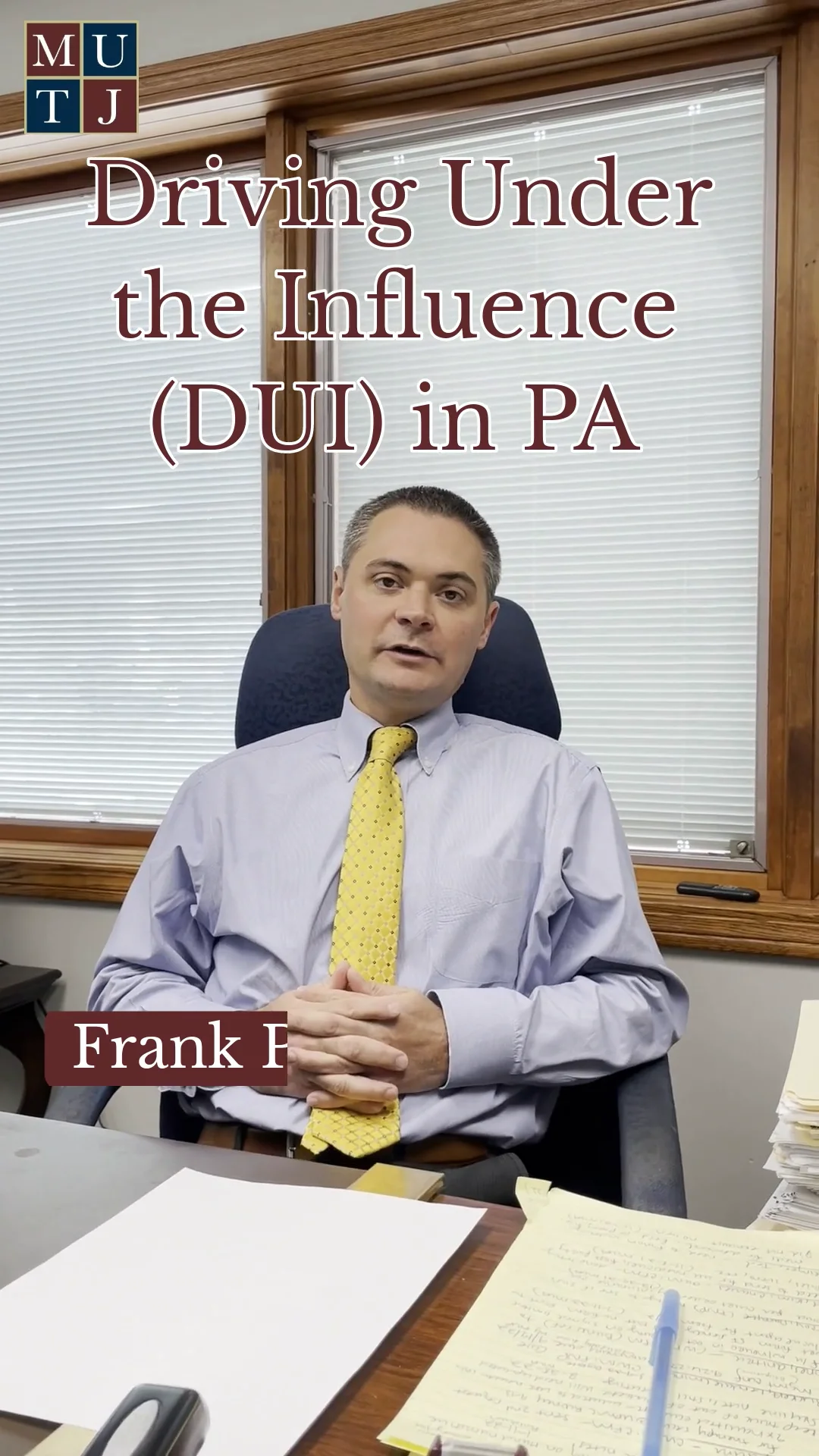 Frank - DUI #1.mp4 on Vimeo