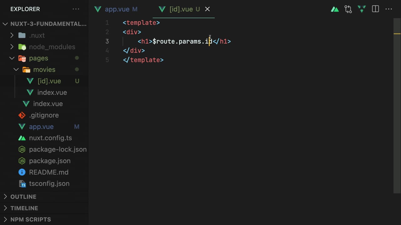 Dynamic Route Params in Nuxt.js - A Vue.js Lesson From our Vue.js... Dynamic Route Params in Nuxt.js - A Vue.js Lesson From our Vue.js...