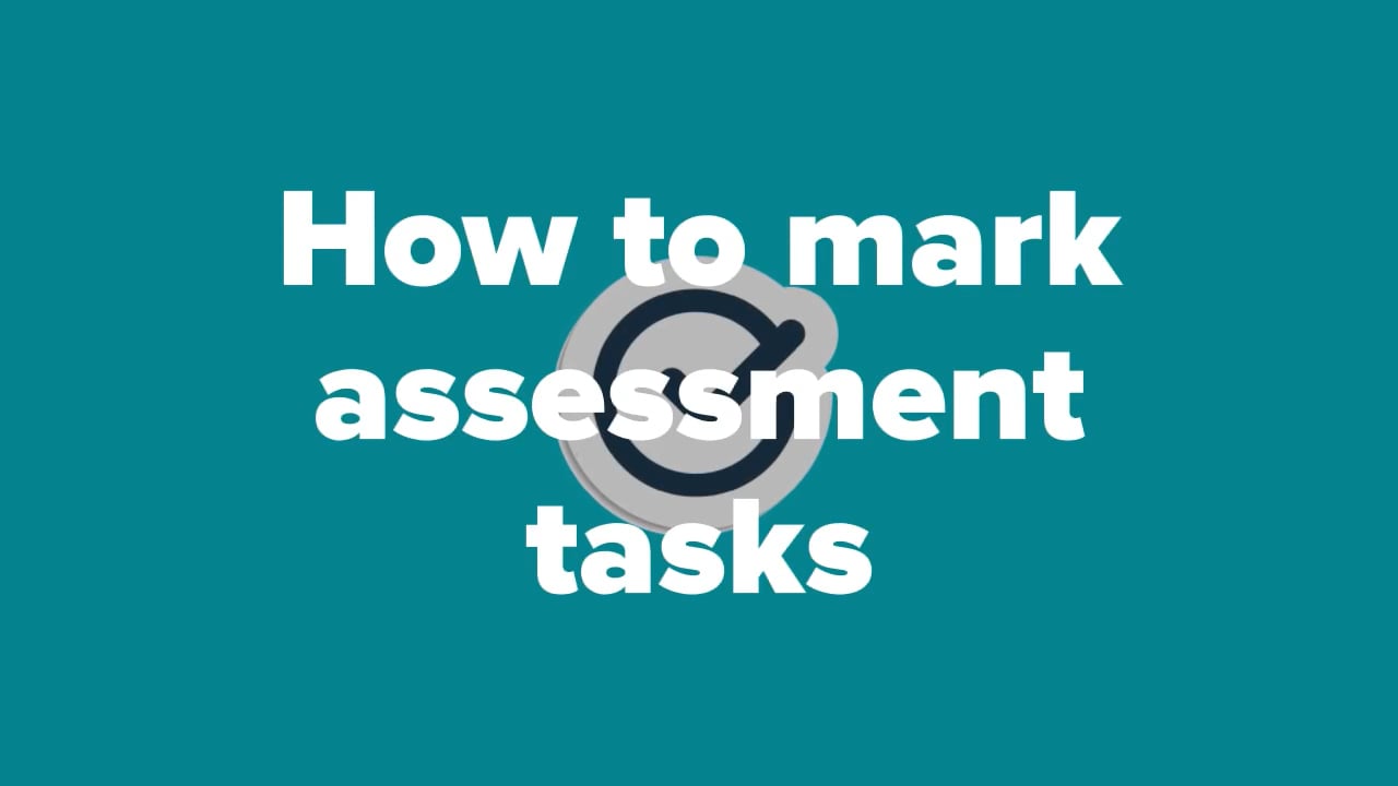 How to mark assessments on Vimeo
