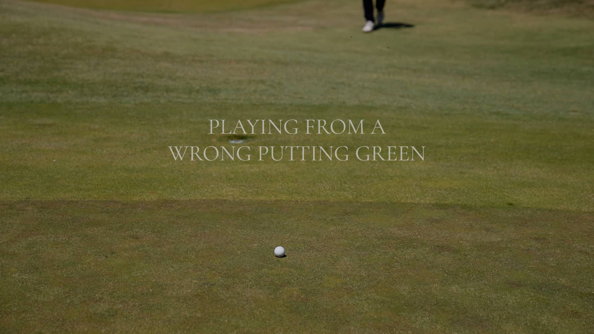 RMGC Rules: Playing From A Wrong Putting Green on Vimeo