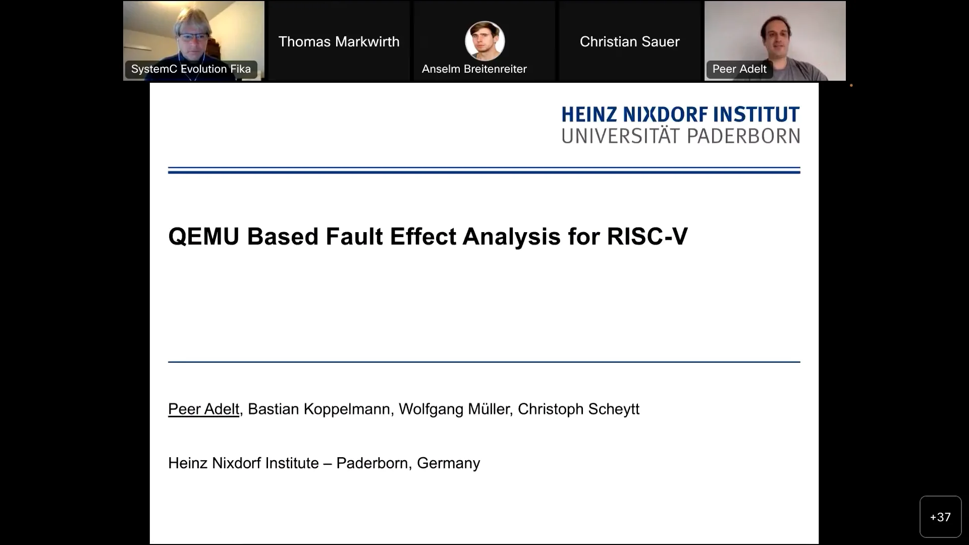 QEMU Based Fault Effect Analysis for RISC-V on Vimeo