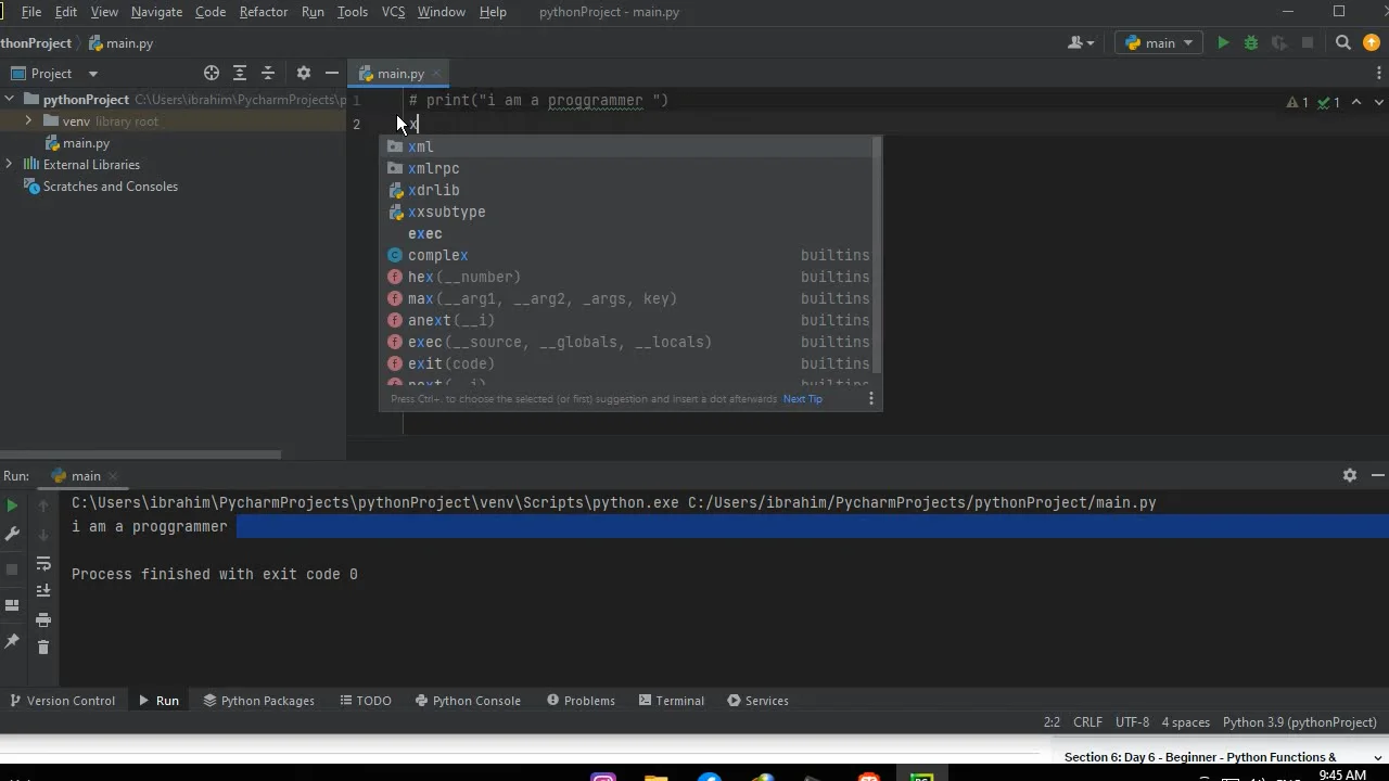 first python.wmv on Vimeo
