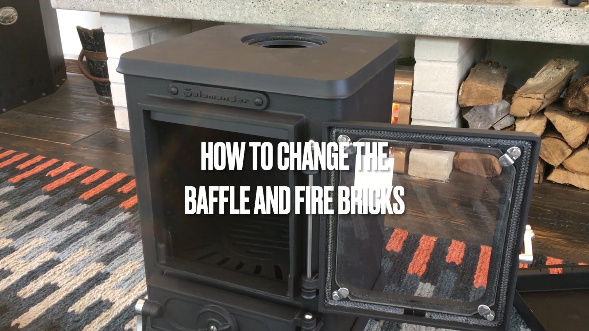 How To Change The Baffle And Fire Bricks on Vimeo