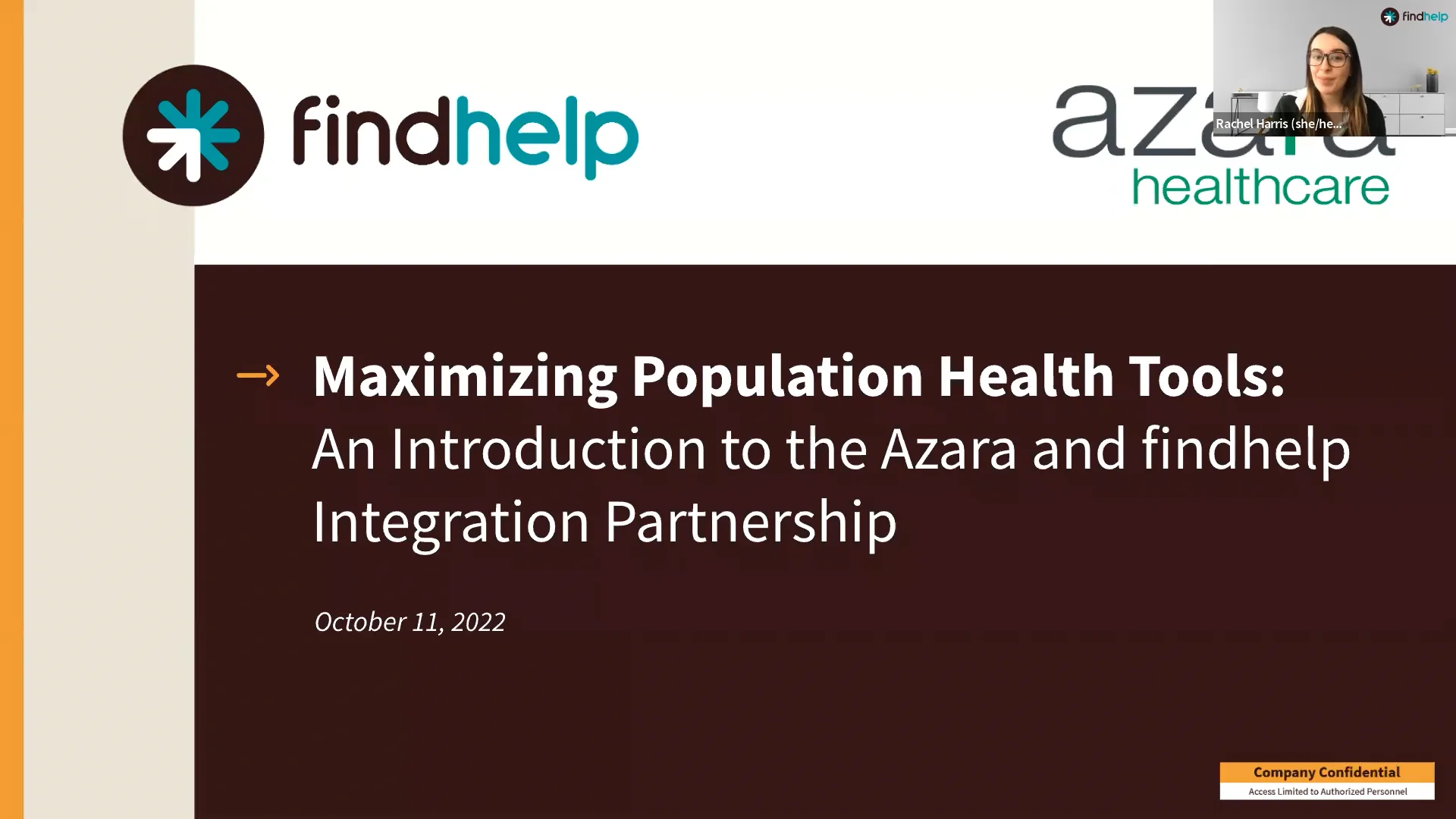 Maximizing Population Health Tools- An Introduction to the Azara and ...