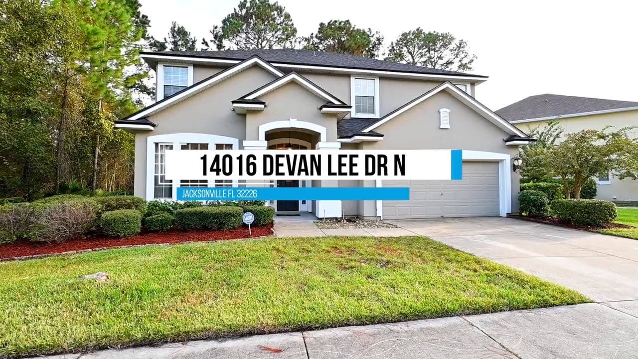 14016 Devan Lee Dr N., Jacksonville Florida 32226 on Vimeo