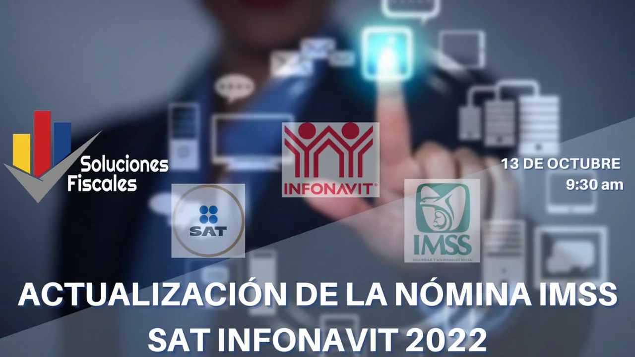 ACTUALIZACION DE LA NOMINA IMSS SAT INFONAVIT 2022 on Vimeo