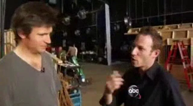 FlashForward (Behind the Scenes): Jonathan Levit teaches Jack Davenport ...