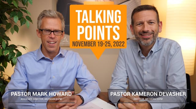 Talking Points | Sabbath School and Personal Ministries Department