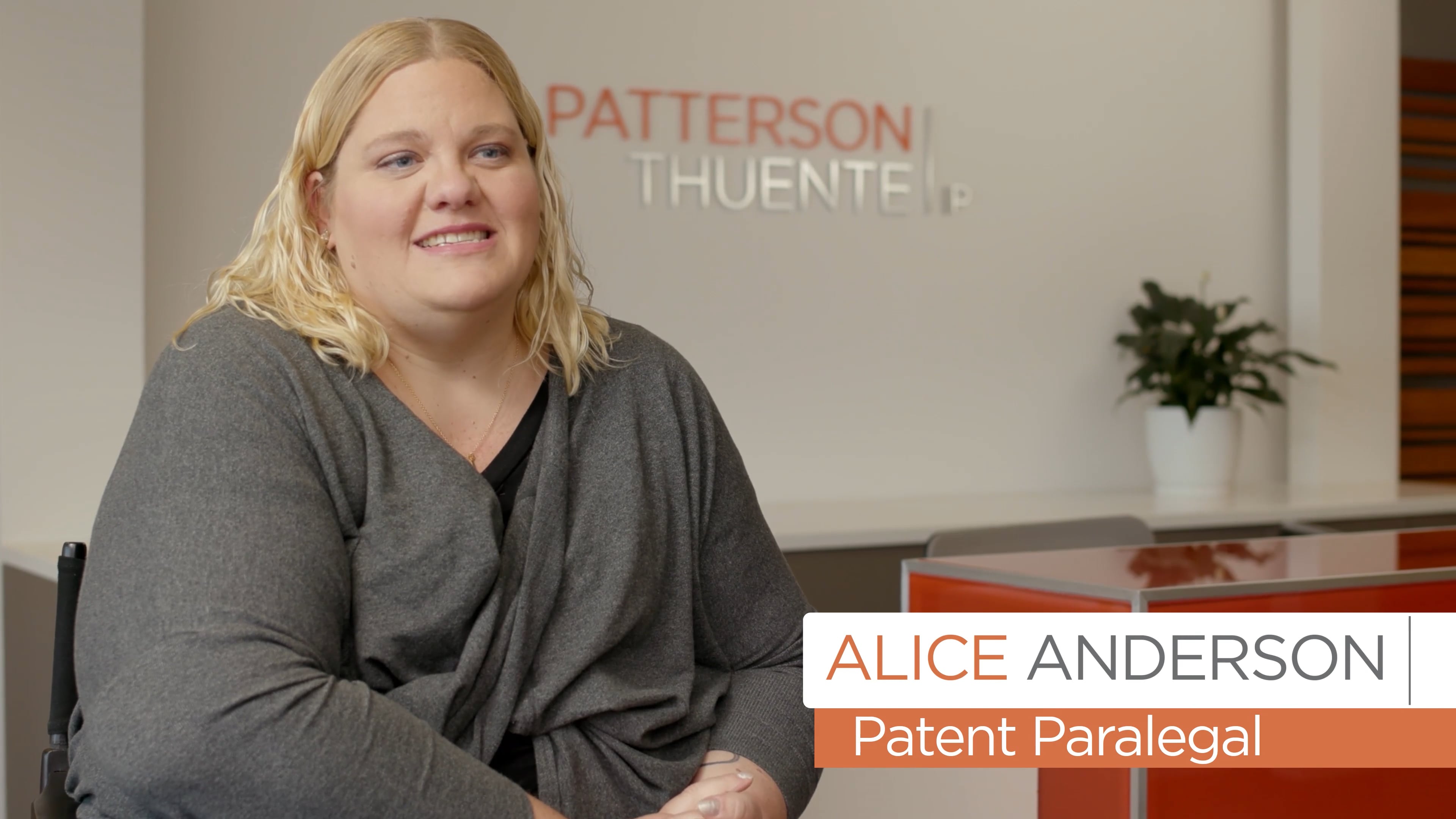Patterson Thuente: Alice Anderson (Paralegal Hiring)