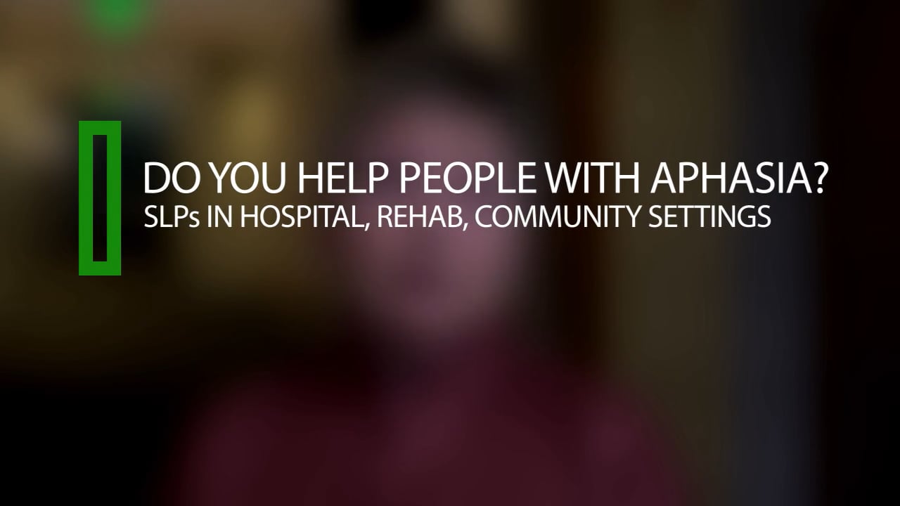 Learn About the LPAA Knowledge Certificate Course, by Aphasia Access on Vimeo