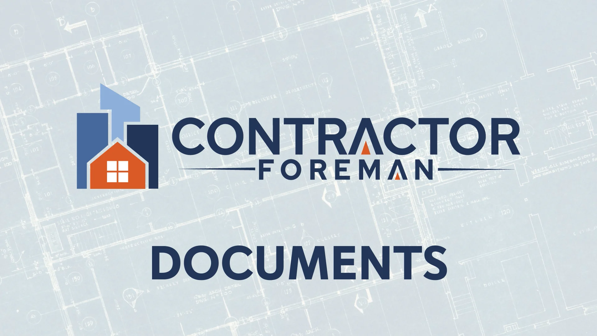 Documents Overview with Contractor Foreman