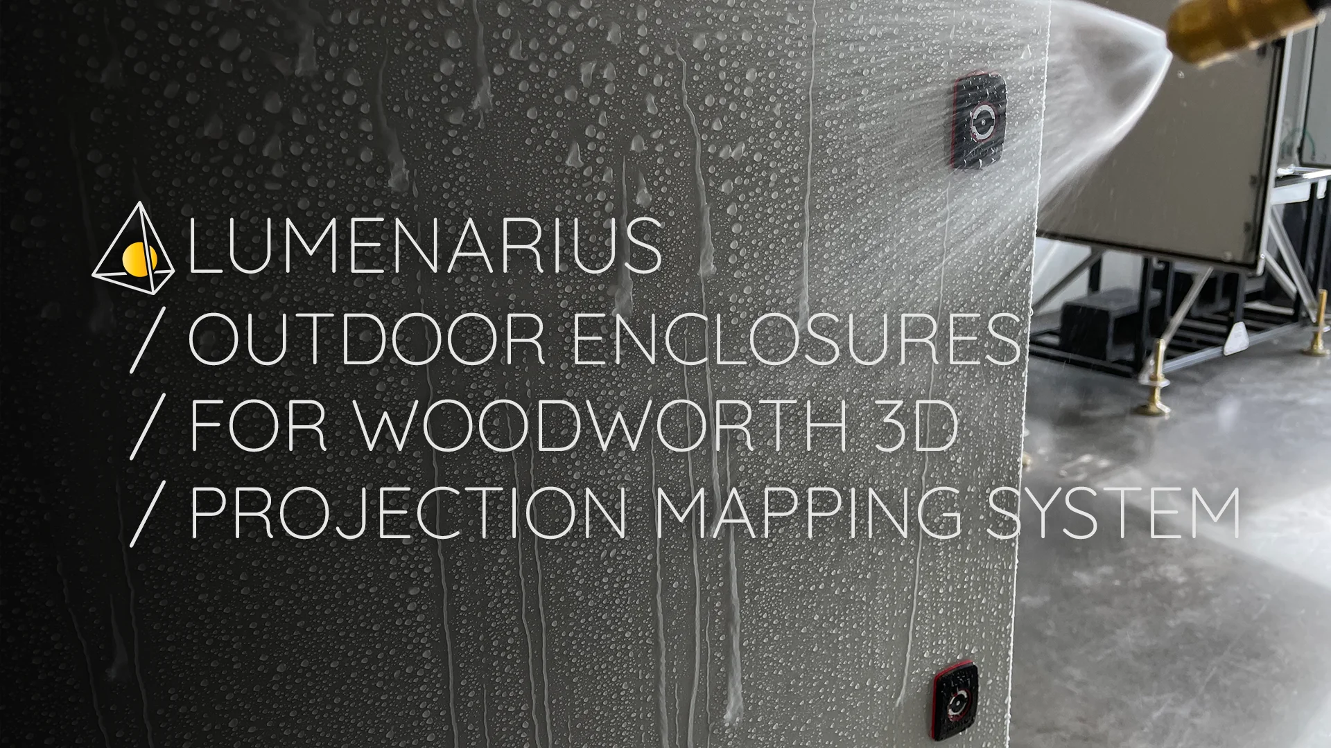 Outdoor 3D Projection Mapping Enclosures for Woodworth Apartments on Vimeo