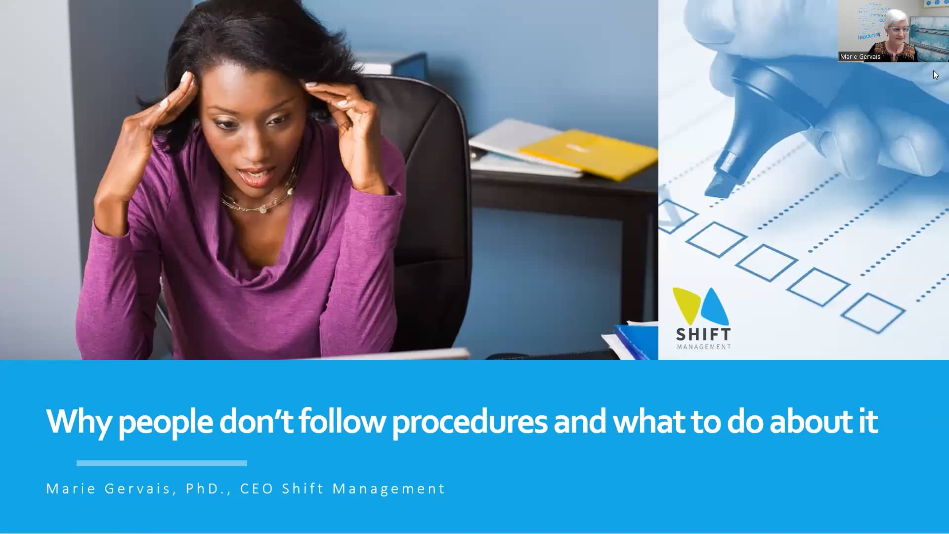 Why people don't follow procedures and what to do about it.mp4 on Vimeo