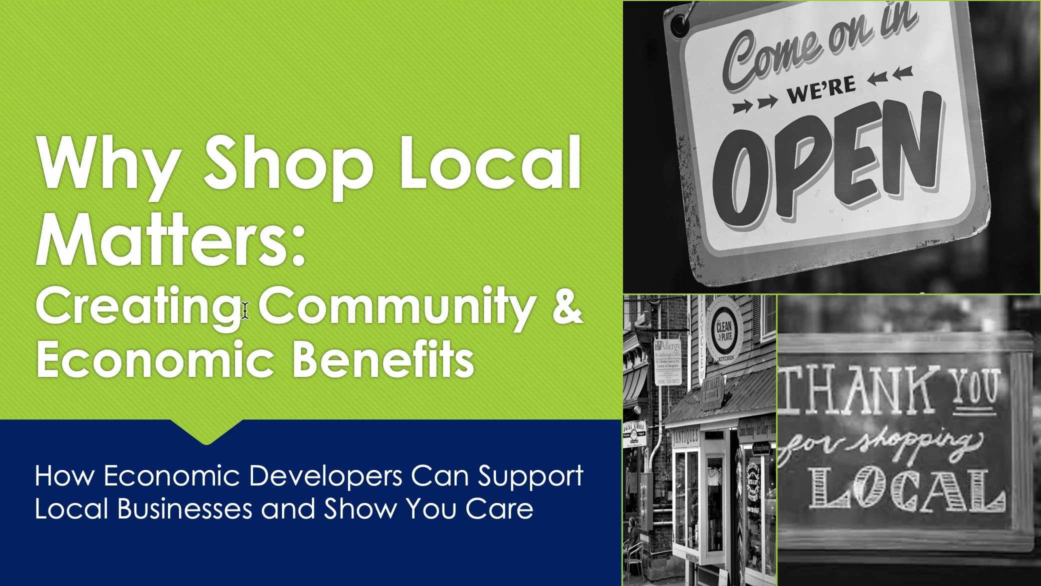 Why Shop Local Matters: Community & Economic Development on Vimeo