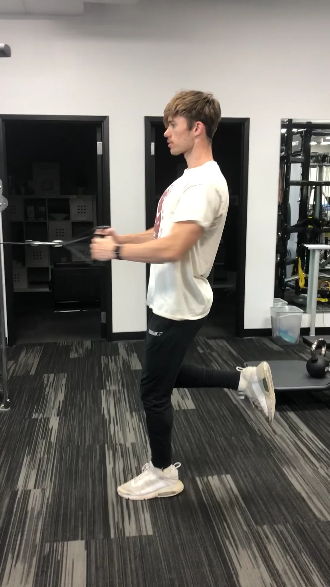 Single leg cable rows on Vimeo