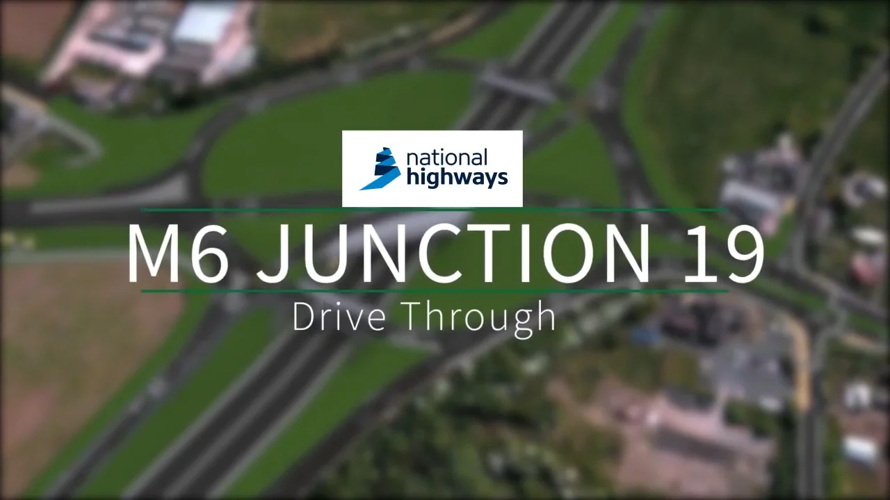 M6 Junction 19 on Vimeo
