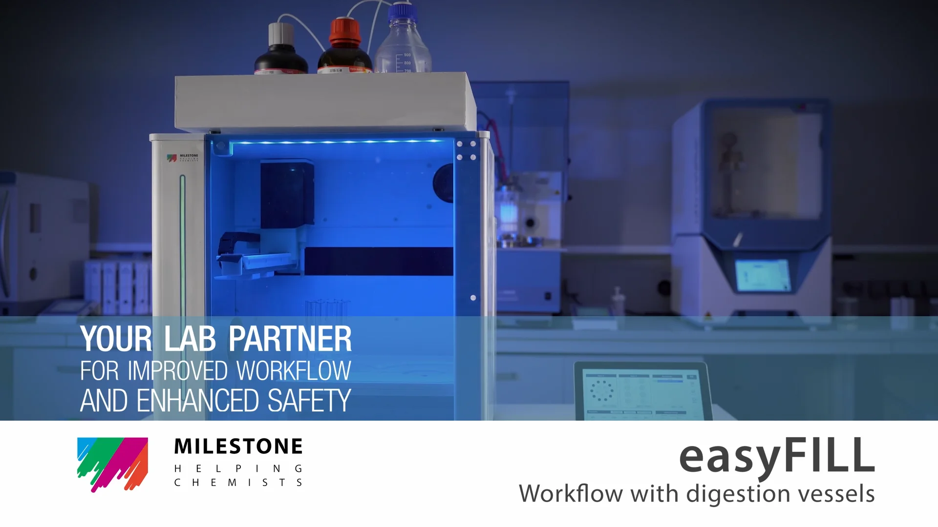 Adding reagents into digestion vessels with easyFILL: discover the workflow