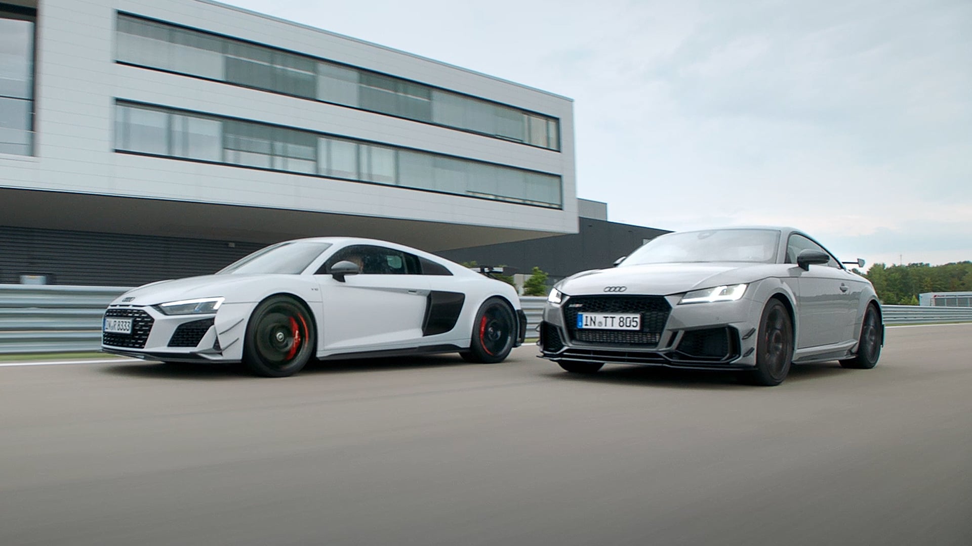 Audi R8 GT & TT RS iconic edition on Vimeo