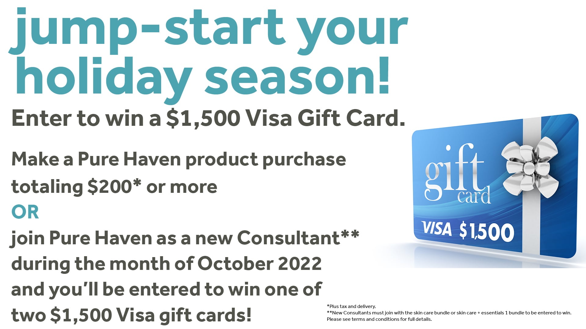 Enter to win a $1,500 Visa gift card! on Vimeo