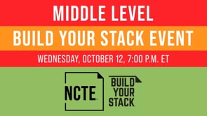 Middle Level Build Your Stack Event - National Council of Teachers of ...