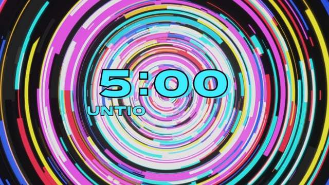 Countdown: Color Tunnel - Church Visuals