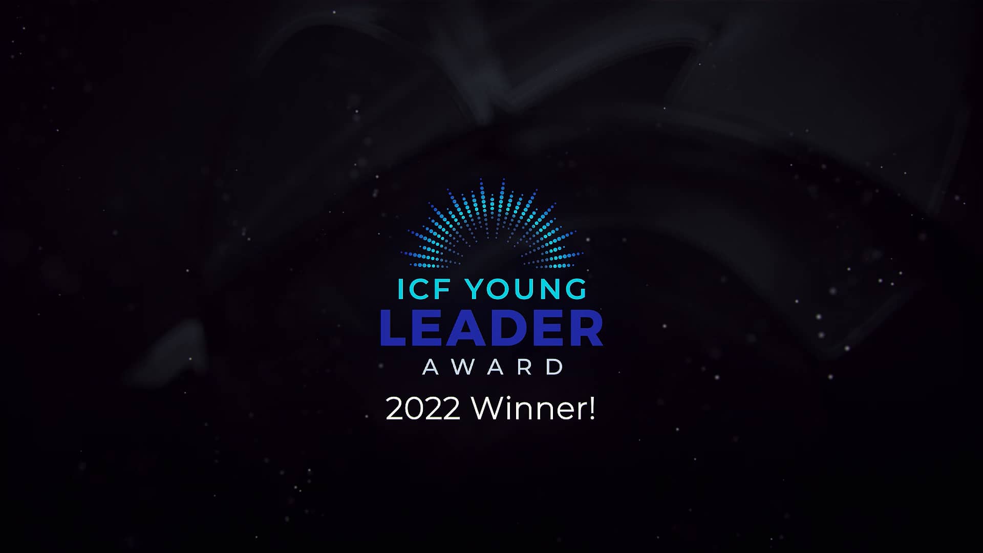 2022 ICF Young Leader Award winner - Ricardo Melo on Vimeo
